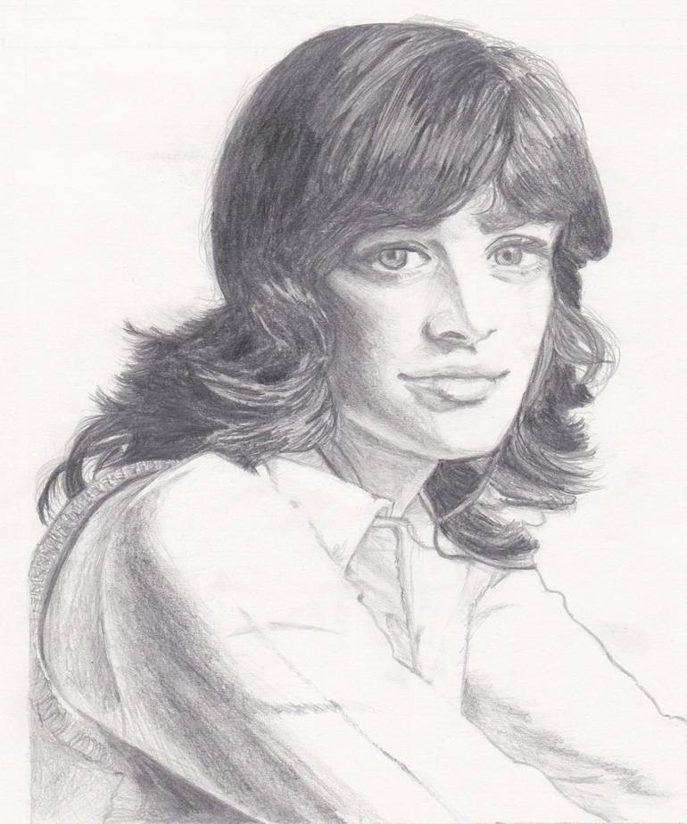 Female Pencil Drawing Study Drawing by Yumiko Awae | Saatchi Art