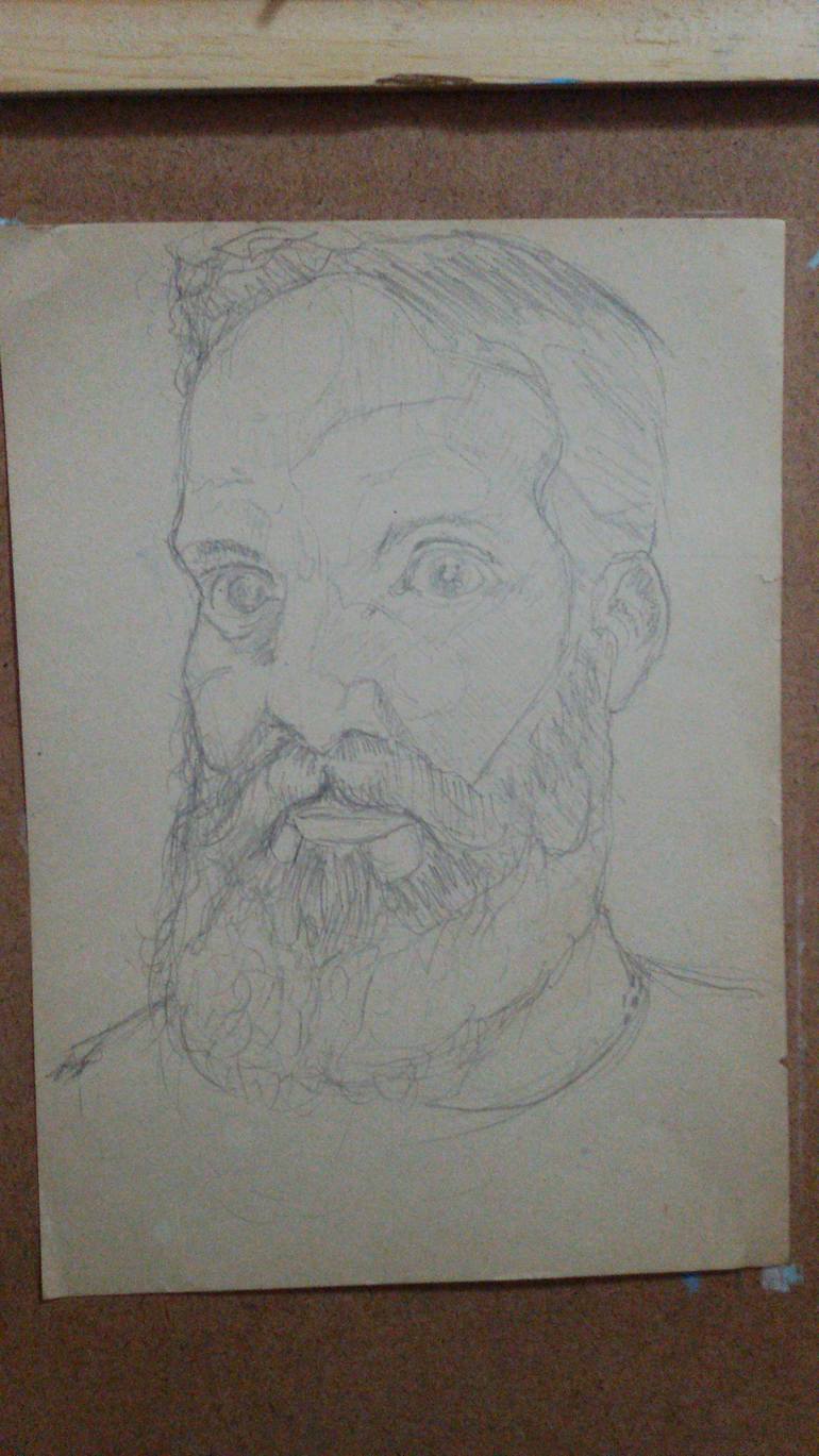 NICOLAS Drawing by Luis Antola | Saatchi Art