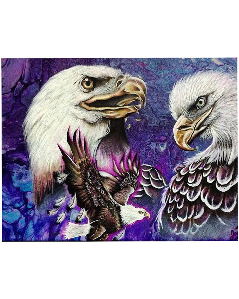 Power of Strength Painting by Justine Troche | Saatchi Art