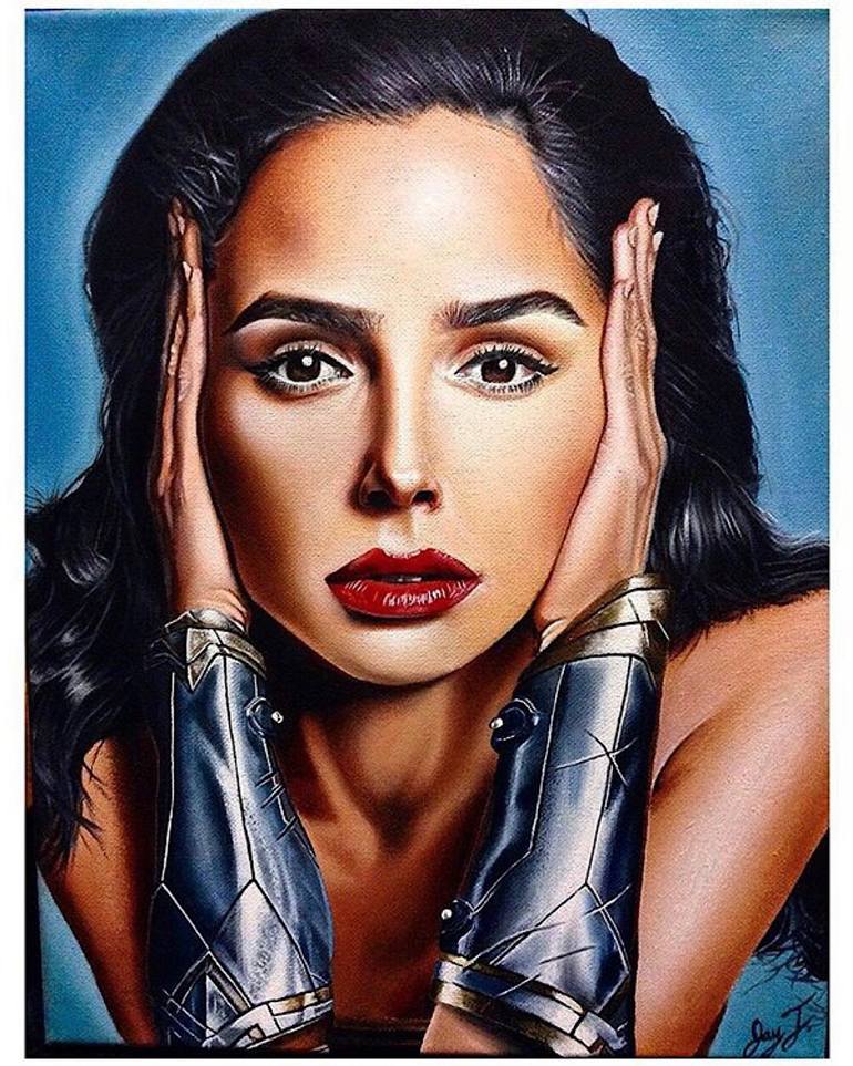 Diana Painting by Justine Troche | Saatchi Art