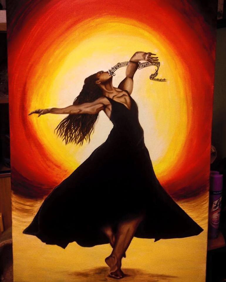 Liberty Painting by Justine Troche | Saatchi Art