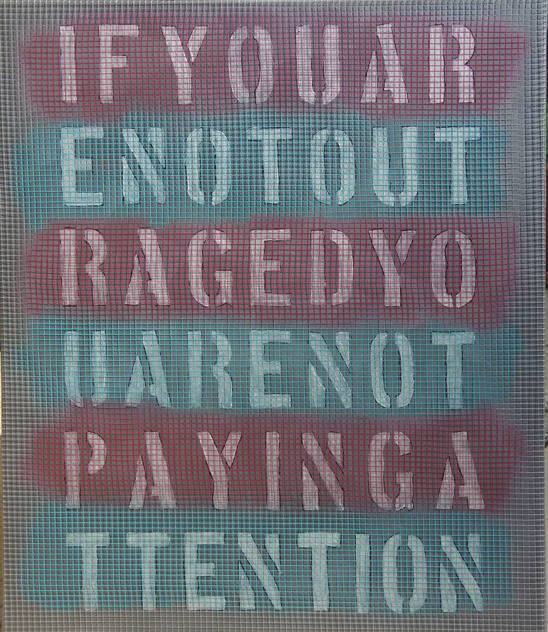 Be Outraged! Painting by Frank Emmert | Saatchi Art
