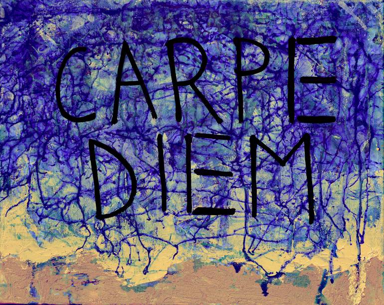 CARPE DIEM Painting by DALE ART HERITAGE | Saatchi Art