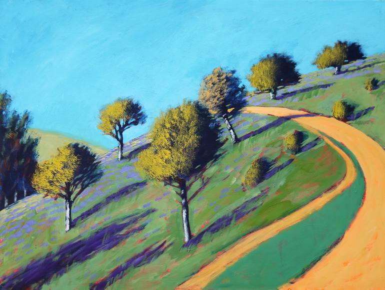 Malvern Spring Painting by Paul Powis | Saatchi Art