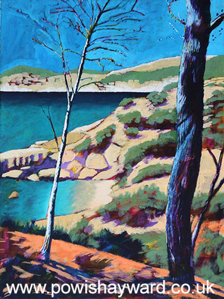 Peguera II Painting by Paul Powis | Saatchi Art