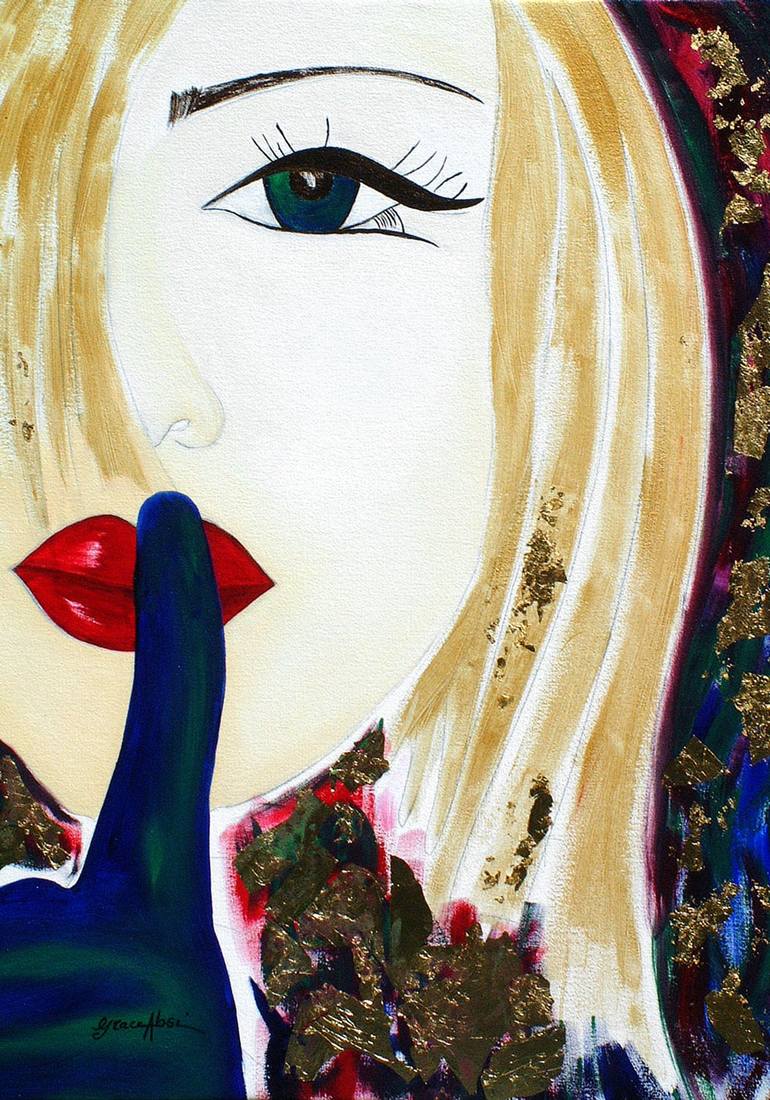 Grace Absi – Oil on canvas – Madonna Painting by Grace Absi | Saatchi Art