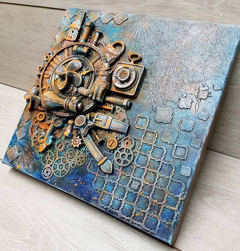 Timeless fantasypunk Installation by Crea Red | Saatchi Art