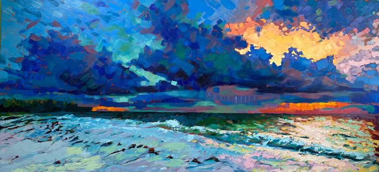 Natural reflection 4 Painting by Dmytro Kindrat | Saatchi Art