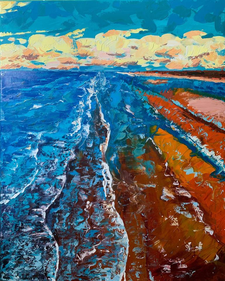 Natural reflection 5 Painting by Dmytro Kindrat | Saatchi Art