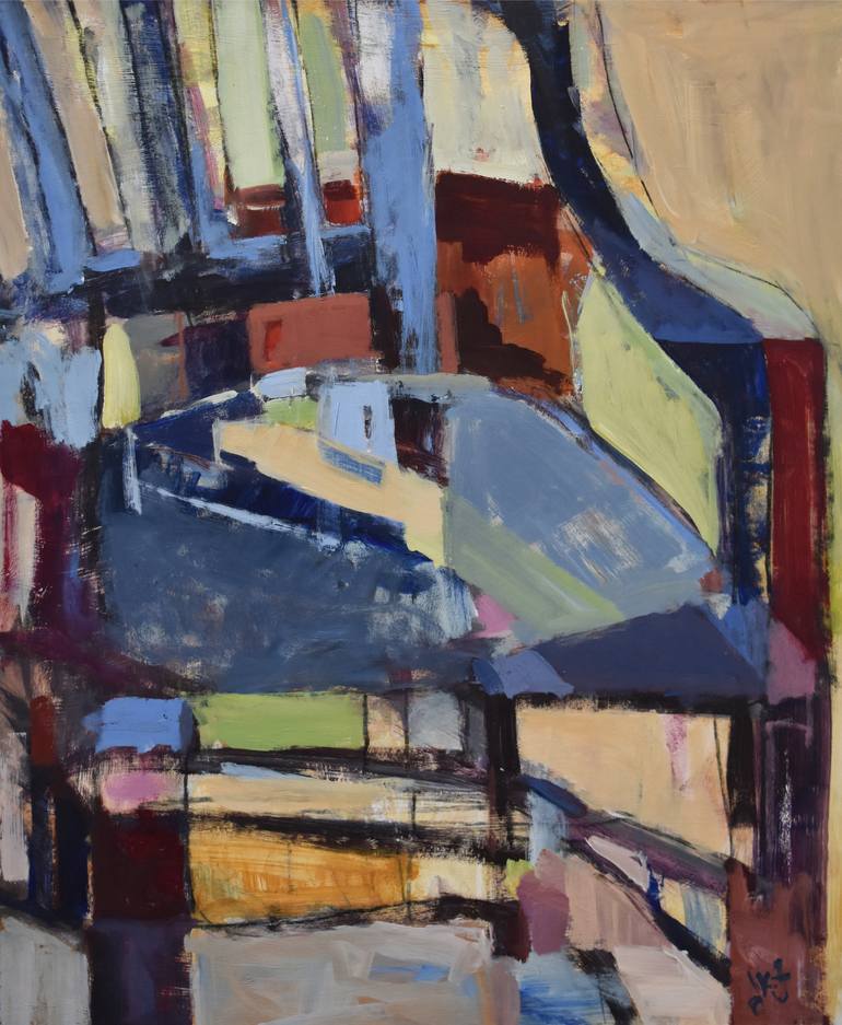 Chair Painting by Jodi Ferrier | Saatchi Art