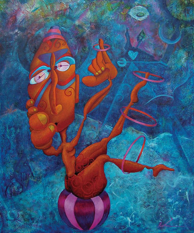 Spin Painting by David Derr | Saatchi Art