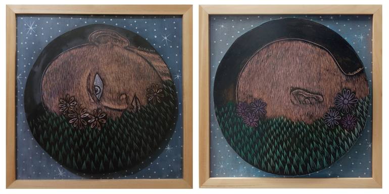 Bow Your Head Collage by Putra Eko | Saatchi Art