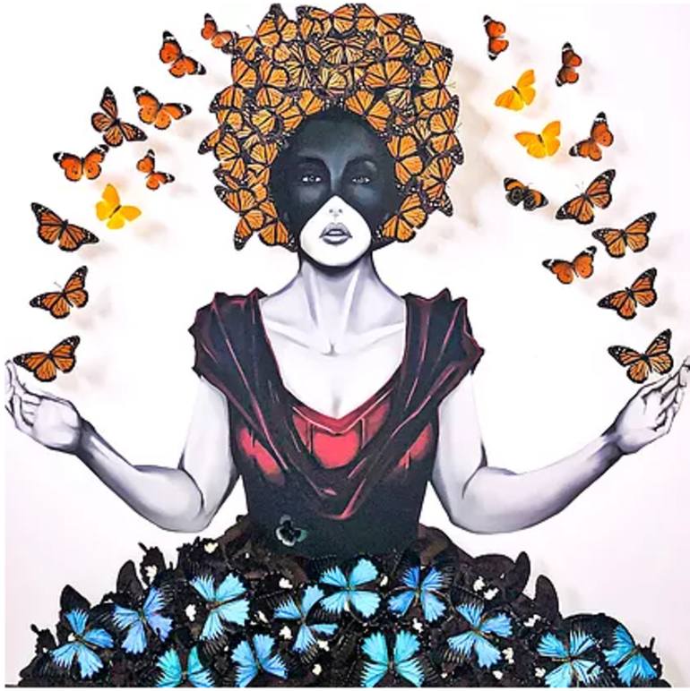 Harmony Collage by MAHSA ZEINALI | Saatchi Art