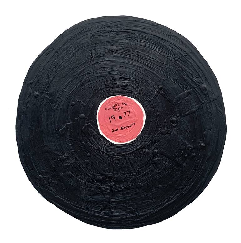 Tonight's The Night - Rod Stewart 1977 Painting by Erin Shriver ...