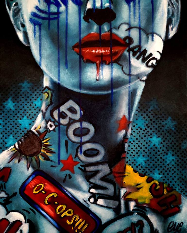 Boom Painting by Walter Geraci | Saatchi Art