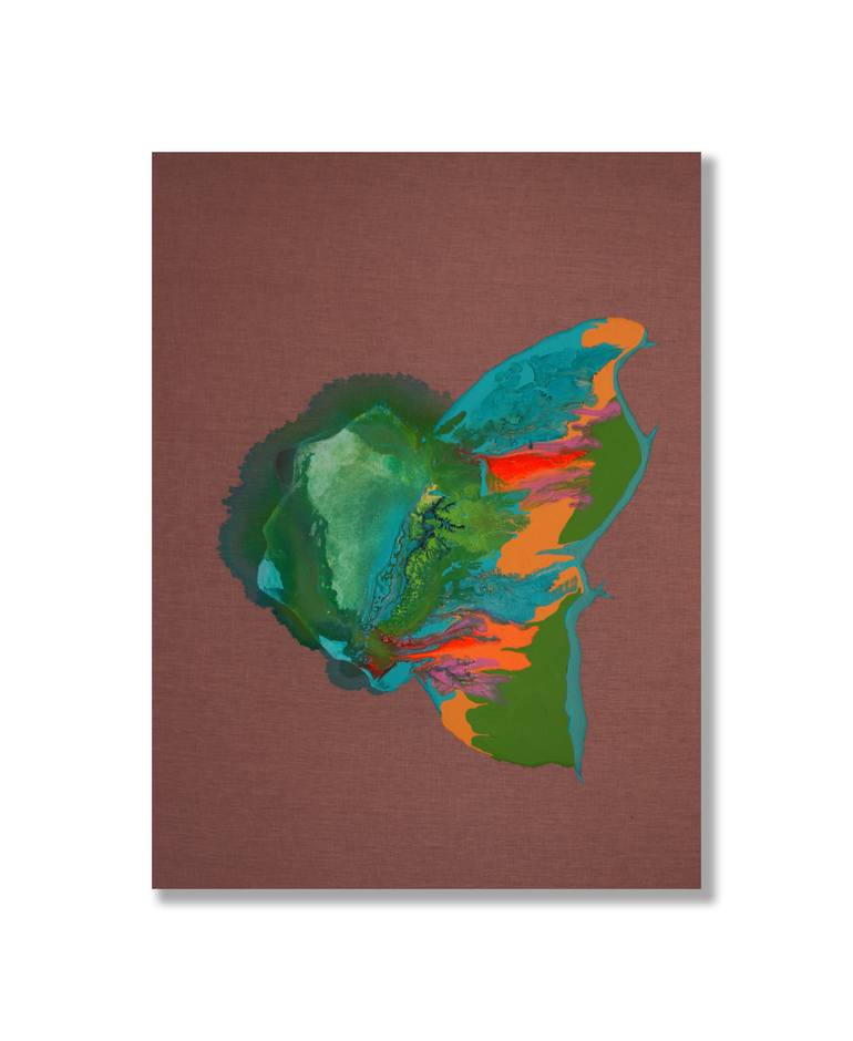 Pretty Boy With The Eyes Painting by Tony Devoney | Saatchi Art