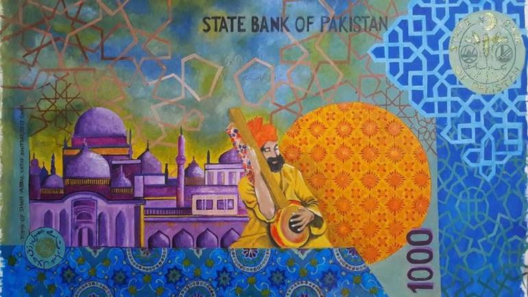 sufi saints of sindh Painting by Shaheen Fatima | Saatchi Art