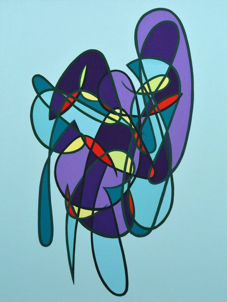 Number 420 Painting by Ross Ford | Saatchi Art