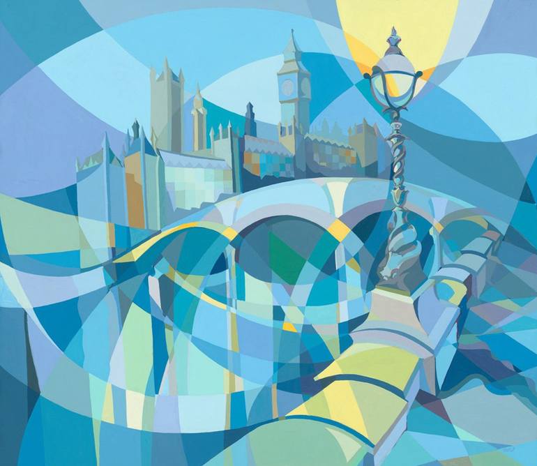 Gaslight London, Limited Edition of 90 Printmaking by Paola Minekov ...