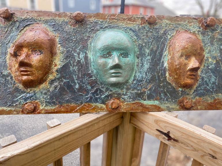 Ancestral Encounter Sculpture by Muhammad Masud | Saatchi Art