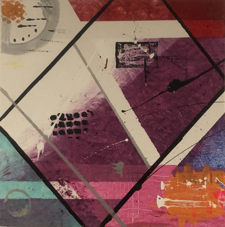 Ambiant Painting by Sandra Fortin | Saatchi Art