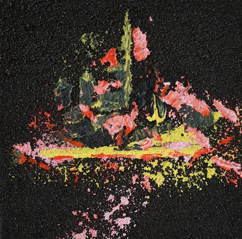 Akash (Element Aether) Painting by JÜRG CASSERINI | Saatchi Art