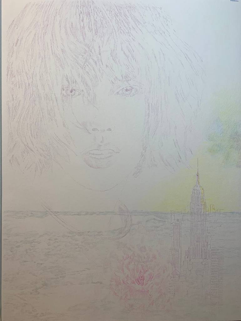 Recollection Drawing by Galina Misnikova | Saatchi Art