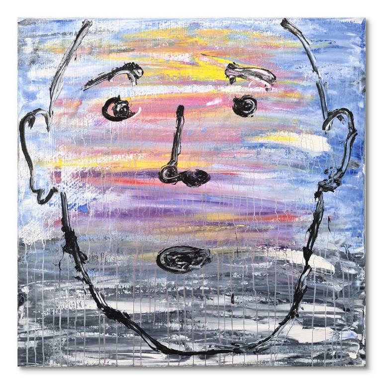 Worlds Within Us (Rainbow) Painting by Jeremiah Krage | Saatchi Art