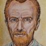 Portrait of Vincent van Gogh. Painting by Yosef Reznikov | Saatchi Art
