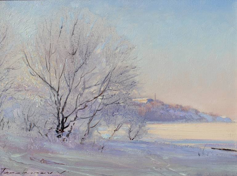 Frost Painting by Volodymyr Tarabanov | Saatchi Art