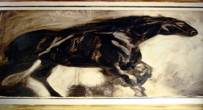 Flicka Painting by Tom Bennett | Saatchi Art