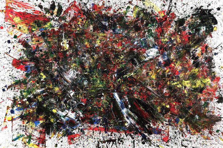 Time Memory No.1 Painting by Shenglian Lin | Saatchi Art
