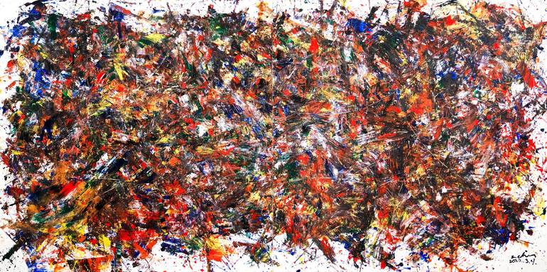 Time Memory No.2 Painting by Shenglian Lin | Saatchi Art