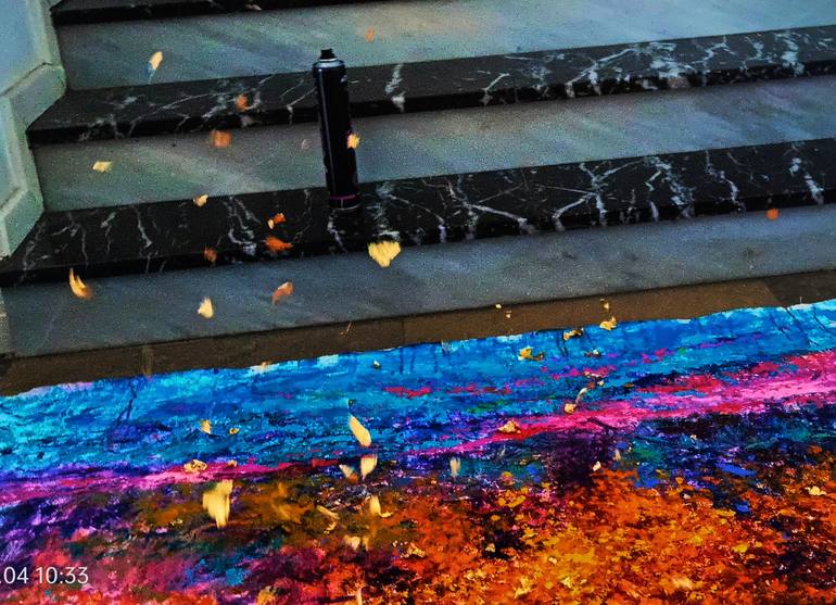 TREE OF LIGHT Painting by Andrés Rueda | Saatchi Art