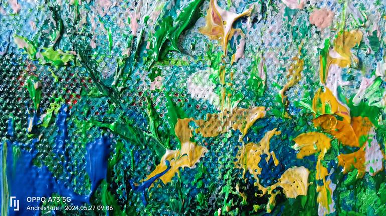 WITH THE SMELL OF FLOWERS Painting by Andrés Rueda | Saatchi Art