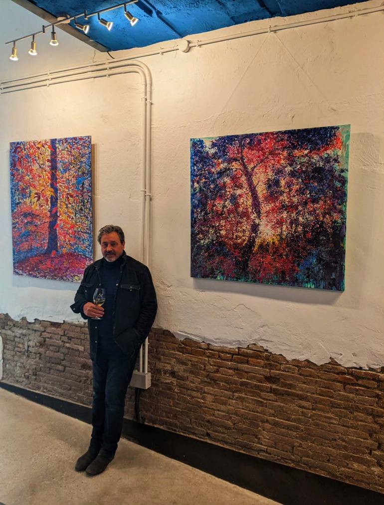 WINTER LIGHT Painting by Andrés Rueda | Saatchi Art