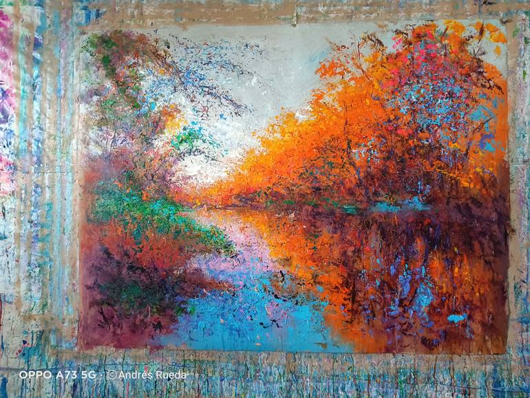 FALL ANNOUNCEMENT Painting by Andrés Rueda | Saatchi Art