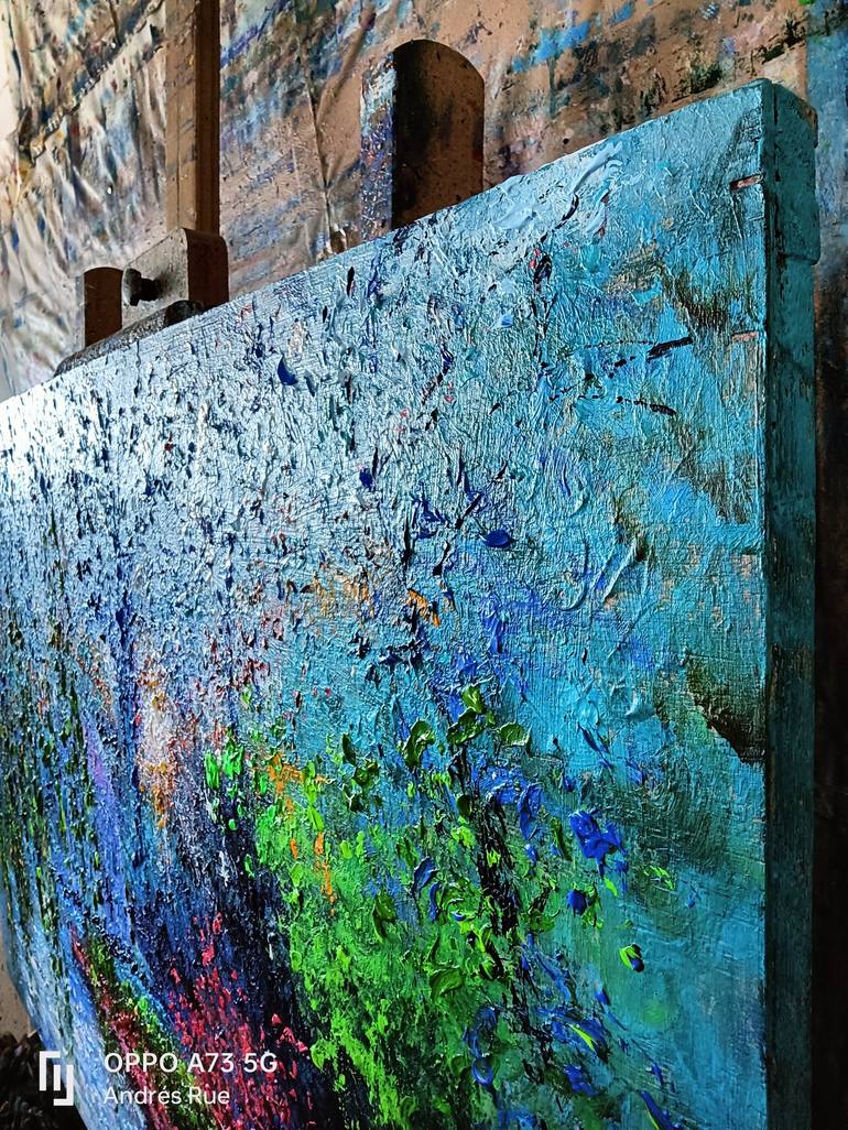 CERCA DEL ANOCHECER Painting by Andrés Rueda | Saatchi Art