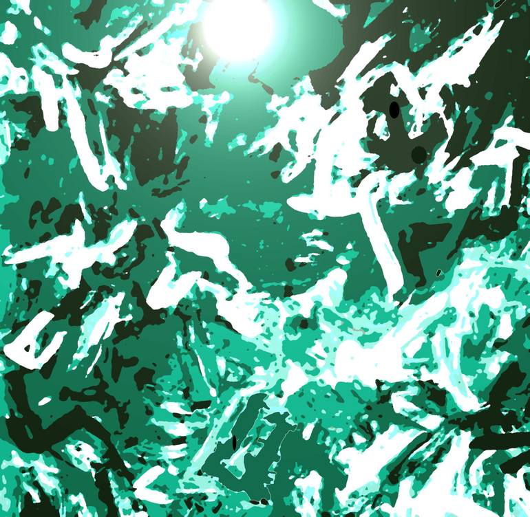 Full moon mayhem Digital by Peter Jalesh | Saatchi Art