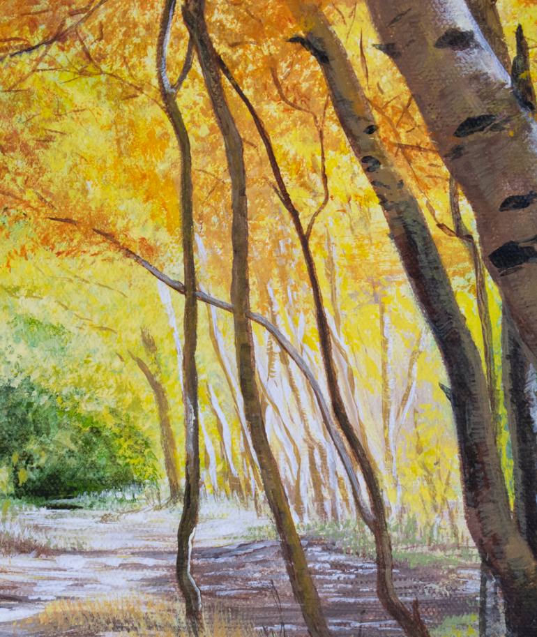 Warmth of the sun Painting by Mariya Tumanova | Saatchi Art