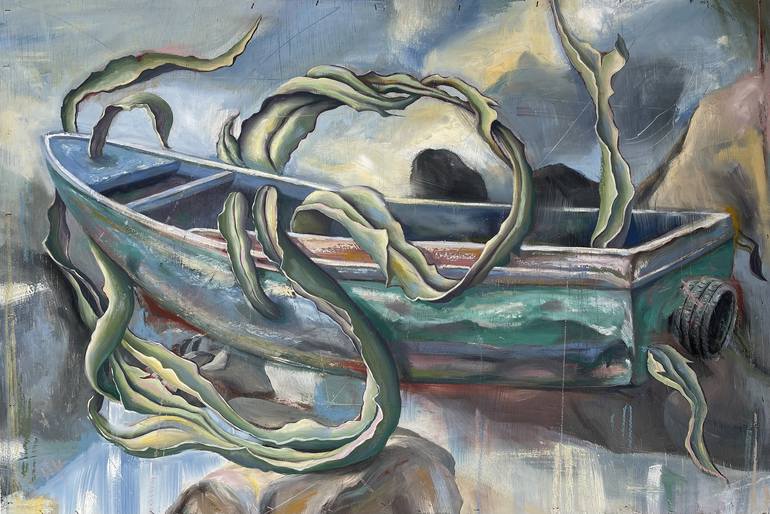 Joshua Tree Kelp Painting by Keri Rosebraugh | Saatchi Art