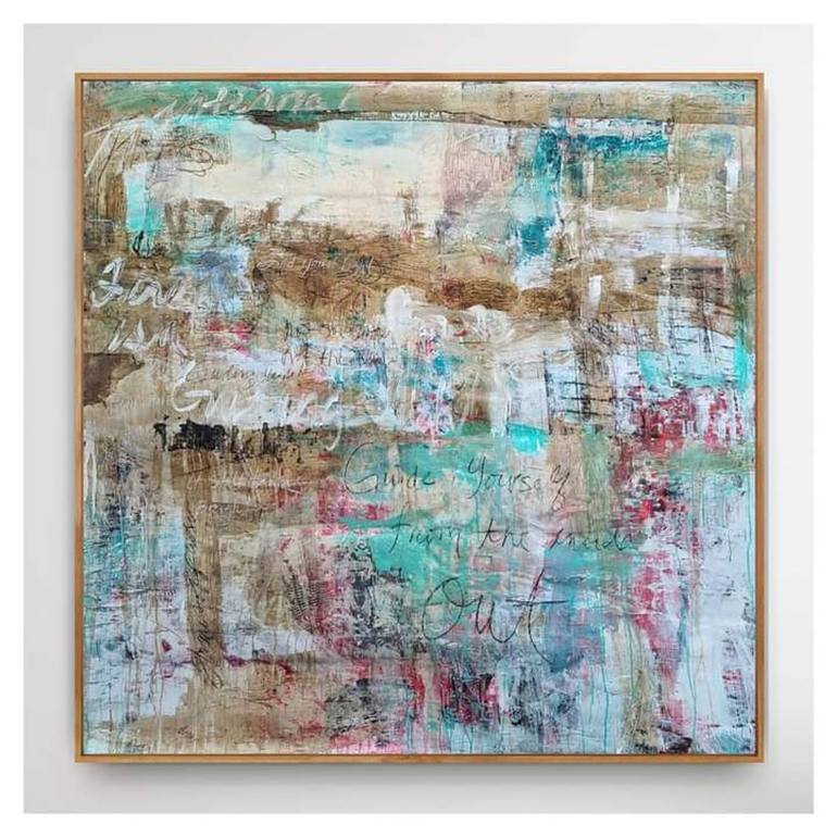 Guiding From the Inside Out Painting by Toby Penney | Saatchi Art