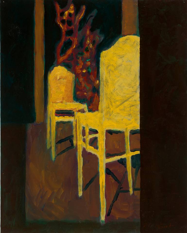 PATIO Painting by Herve Constant | Saatchi Art