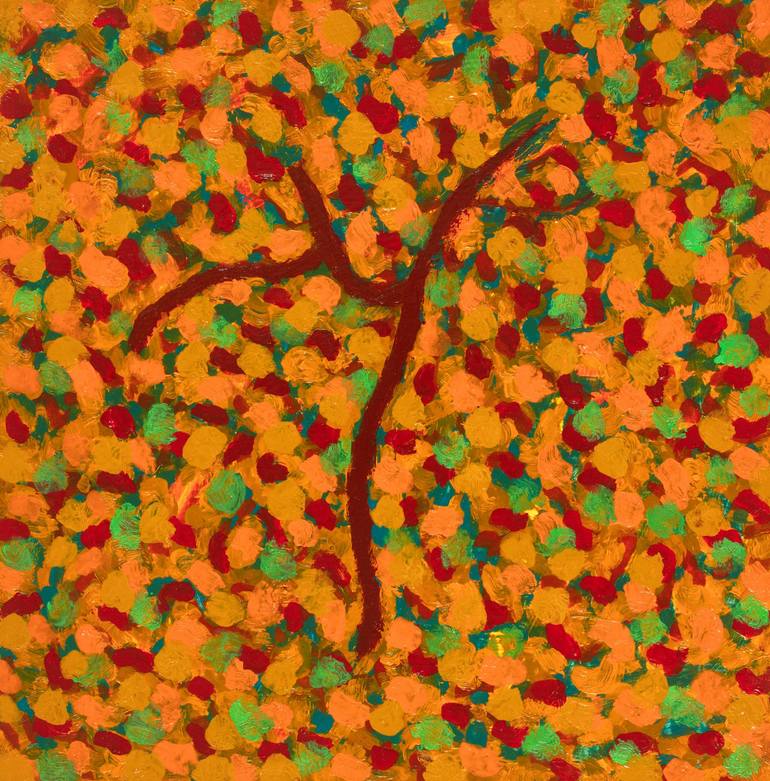 ARBRE DE VIE Painting by Herve Constant | Saatchi Art