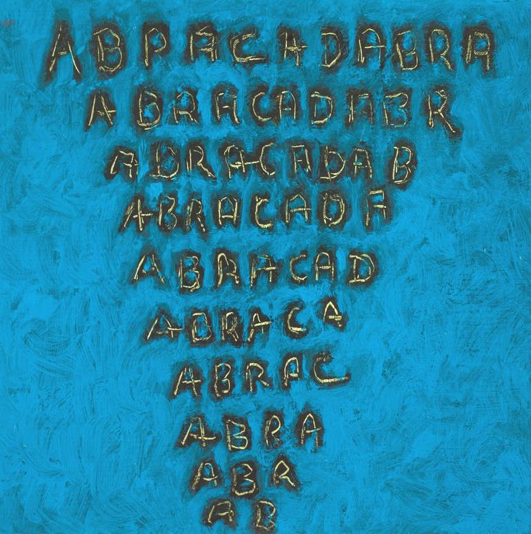 ABRACADABRA Painting by Herve Constant | Saatchi Art