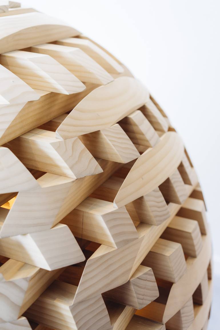 Radiant Sphere Sculpture by Brent Comber | Saatchi Art