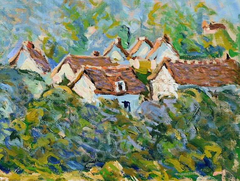 Le rouleau de paille. Painting by Patrick Marie | Saatchi Art