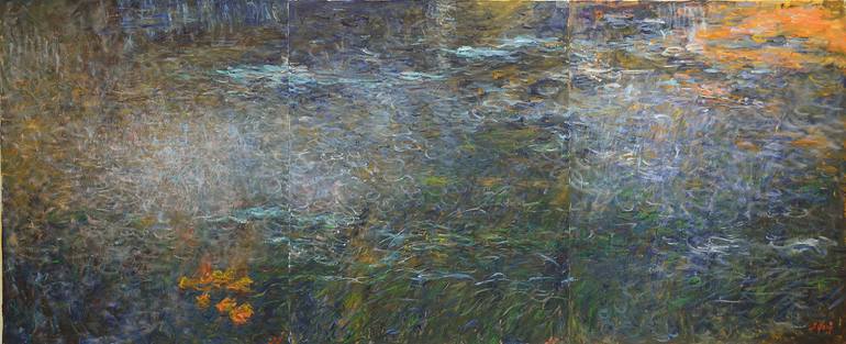 La rivière Painting by Patrick Marie | Saatchi Art