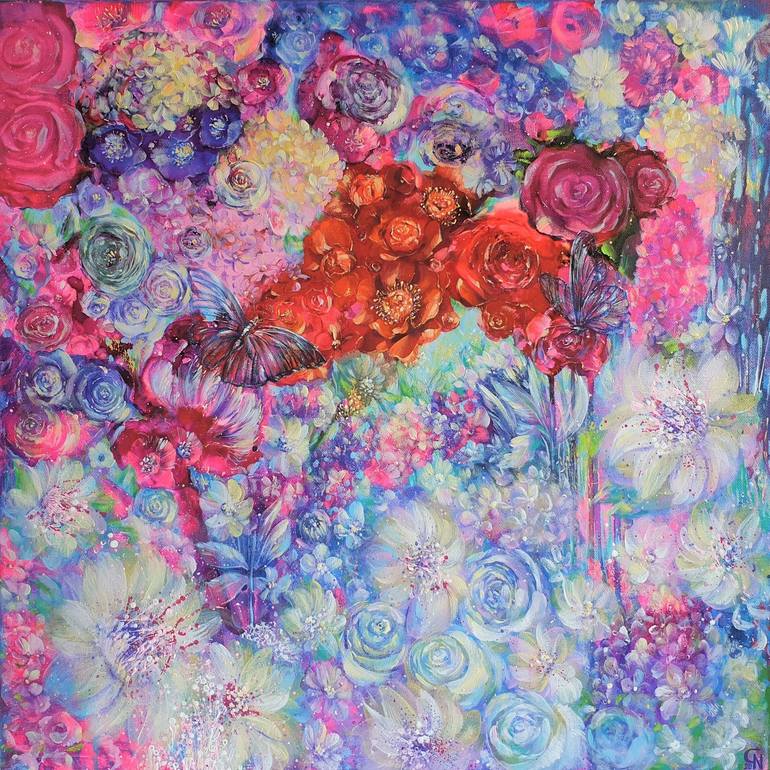 Bloom Painting by Natalia Graham | Saatchi Art