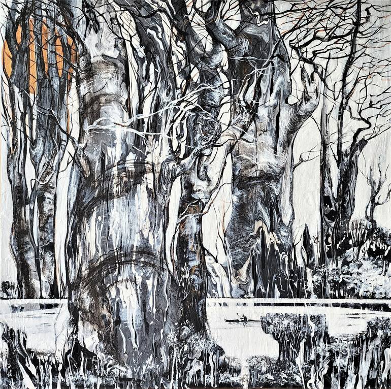 River Of Dreams Painting by Natalia Graham | Saatchi Art